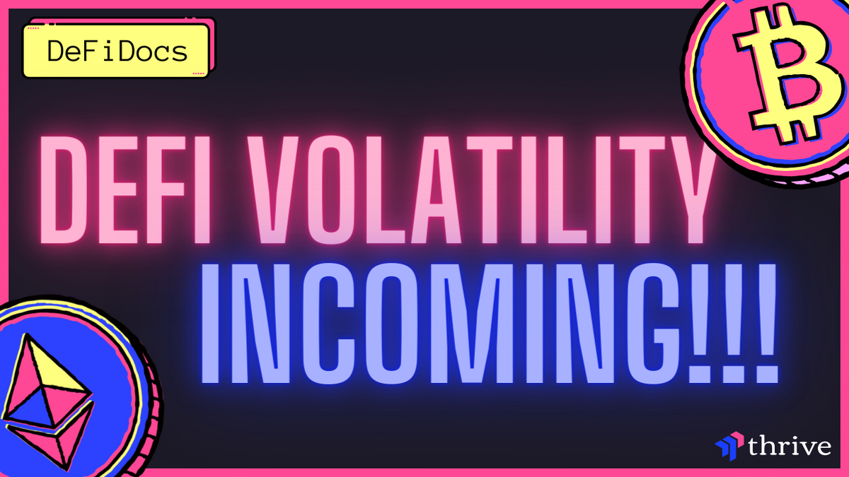 DeFi Volatility Incoming! Whales Moving Millions of dYdX | DeFi Docs #008 — thrive.fi