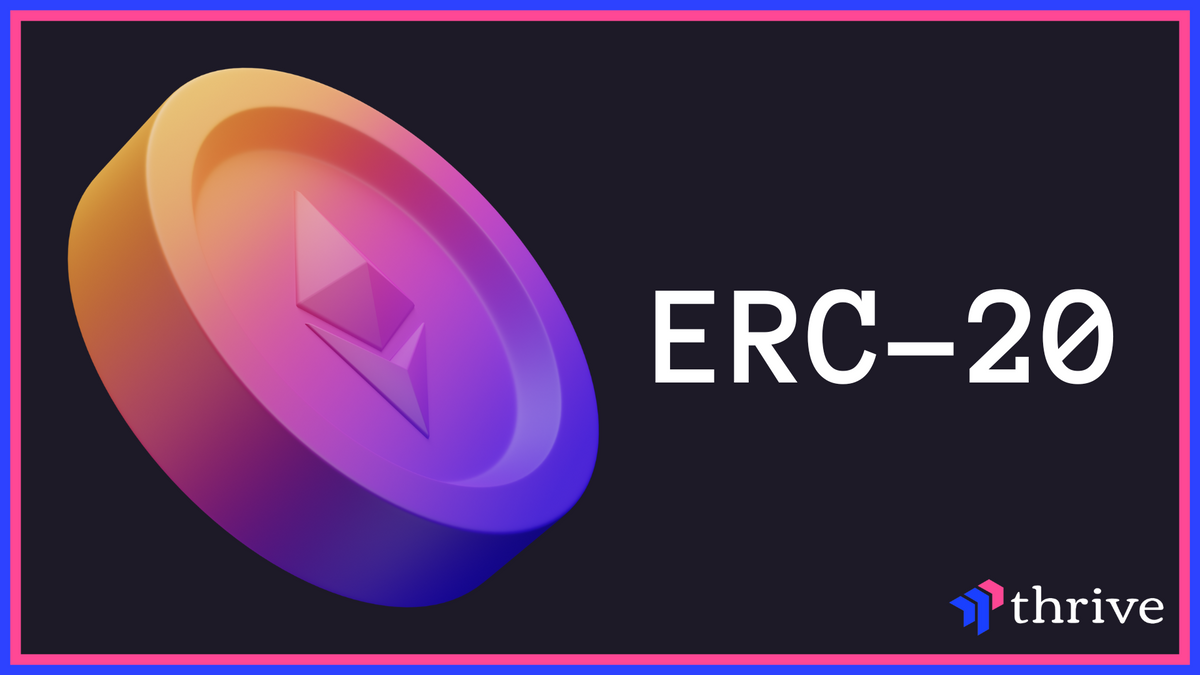 Understanding the Importance of ERC-20 Tokens — thrive.fi